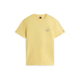 Tommy Jeans Shirt male size L Light blue / Yellow / Black / White