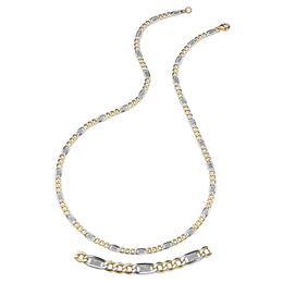 Firetti Herren Goldkette &raquo;Schmuck Geschenk Gold 333 Halskette Fantasiekette&laquo; Made in Germany gold 45, Gelbgold 333, B: 3,8mm