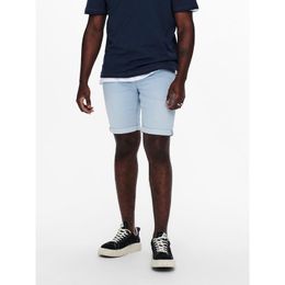 Only & Sons Only & Sons Herren ONLY & SONS Jeansshorts &raquo;ONSPLY LIGHT BLUE 5189 SHORTS DNM NOOS&laquo; blau XL, N-Gr