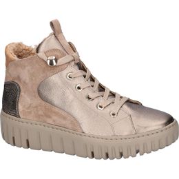 Waldl&auml;ufer Waldl&auml;ufer Damen Stiefelette &raquo;H-Livia&laquo; , Schn&uuml;rboots, Komfort-Stiefelette in Bequemweite G (= weit) beige 8 (42)
