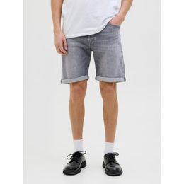 Jack & Jones Jack & Jones Herren Shorts &raquo;JJIORIGINAL mit stylischem Aufschlag und Knopfleiste&laquo; Baumwollmischung, regular fit blau XS, N-Gr