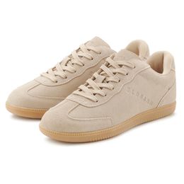 ELBSAND Herren Sneaker &raquo;Freizeitschuh, Ledersneaker, Schn&uuml;rschuh&laquo; Retro Sneaker, Lederschuh, Schn&uuml;rhalbschuh aus Leder Unisex beige 43