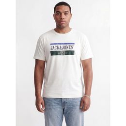 Jack & Jones PlusSize Jack & Jones Plussize Herren Jack & Jones PlusSize T-Shirt &raquo;JORFREDERIKSBERG GRAPHIC BOX TEE SS PLS&laquo; Baumwolle, regular fit 3XL