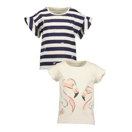 Blue Seven M&auml;dchen T-Shirt Packung, 2 tlg. bunt 104