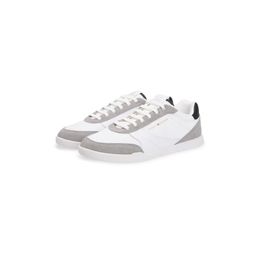 Tommy Hilfiger Herren Slip-On Sneaker &raquo;LOPRO LTH MIX RWB&laquo; Freizeitschuh, Halbschuh, Schl&uuml;pfschuh mit Kontrastbesatz an der Ferse grau 46