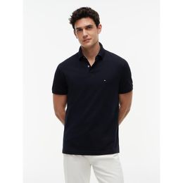 Tommy Hilfiger Herren Poloshirt &raquo;1985 REGULAR POLO&laquo; aus hochwertiger Baumwoll-Piqu&eacute;-Qualit&auml;t blau S (46)