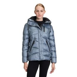 Gil Bret Damen Steppjacke mit Kapuze mit Kapuze grau 36