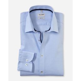OLYMP Herren OLYMP Businesshemd &raquo;Level Five body fit&laquo; blau 41, N-Gr