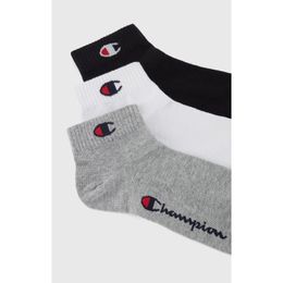 Champion Herren Kurzsocken &raquo;3 Pack Quarter Socks&laquo; 3 Paar tlg. f&uuml;r sportive Aktivit&auml;ten geeignet, 3er-Pack 35-38
