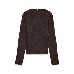 V&eacute;ro Moda Vero Moda Damen Langarmshirt &raquo;VMZIA LS FUNNEL NECK TOP JRS NOOS&laquo; Baumwollmischung, regular fit S