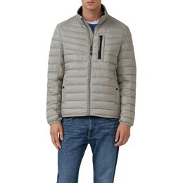 s.Oliver Herren s.Oliver Outdoorjacke mit sportiven Kontrastdetails beige 3XL