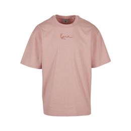 Karl Kani T-Shirt 'Essential' Herren Gr&ouml;&szlig;e S pitaya / altrosa