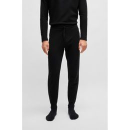 BOSS Herren BOSS Pyjamahose &raquo;Waffle Pants Cuf&laquo; schwarz M, N-Gr