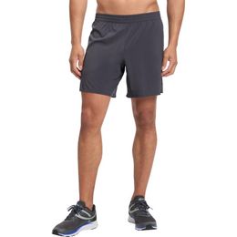 Energetics Herren Laufshorts &raquo;HE.-SHORTS CASPER VI M&laquo; mit Handytasche, in unifarbenem, sportlichem Stil grau XL, N-Gr