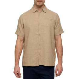 INDICODE Herren Kurzarmhemd &raquo;INTrope SS&laquo; beige XXL, N-Gr