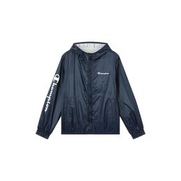 Champion Herren Windbreaker &raquo;OUTDOOR Light Hooded Jacket with Large Logo&laquo; mit Kapuze mit Kapuze, wasserabweisend, winddicht M (140/146)