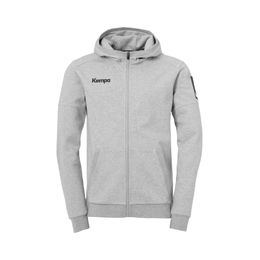 Kempa Athletic Zip-Up Hoodie male size M Grey