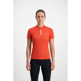 Vaude Damen Vaude Radtrikot &raquo;SE WO FELLING HZIP T-SHIRT&laquo; sportlicher Stil rot 36