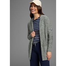 Kangaroos Damen Kangaroos Strickjacke in melierter Optik gr&uuml;n 32/34