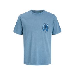 Jack & Jones Premium T-Shirt 'JPRBLUMAXWELL' Herren Gr&ouml;&szlig;e S blau / navy / wei&szlig;