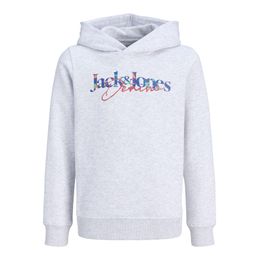 Jack & Jones Jack & Jones Junior Sweatshirt 'JJTOM' Jungen Gr&ouml;&szlig;e 164 dunkelblau / rostrot / wei&szlig;meliert