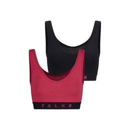Falke Damen Falke Bustier &raquo;Daily Comfort&laquo; ohne B&uuml;gel, Polster und Verschluss, weich, Cotton-Mix bunt M, N-Gr