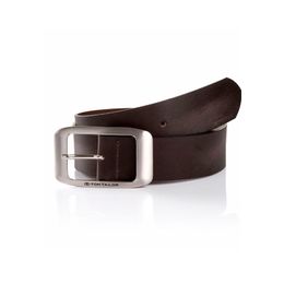 Tom Tailor Damen Tom Tailor Lederg&uuml;rtel &raquo;TTAMY&laquo; 1 Stk. 4 cm breiter Dameng&uuml;rtel, modisch vielseitig braun 95