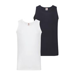 Fruit of the Loom Herren Fruit of the Loom Tanktop Packung, 2 Stk. aus reiner Baumwolle M