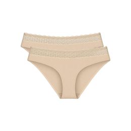 Triumph Damen Tai-Slip &raquo;Feel of Modal&laquo; seidig-weich, Spitzenbund beige S