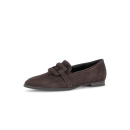 Gabor Herren Slipper Blockabsatz, Pumps, Businessschuh mit eleganter Zierspange, G-Weite 39