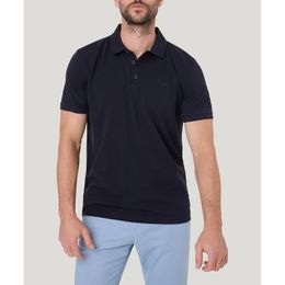 Pioneer Authentic Jeans Herren Poloshirt mit Logostickerei blau 4XL