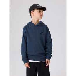 name it Herren Kapuzensweatshirt &raquo;NKMVIMO LS SWEAT W HOOD BRU NOOS&laquo;, Baumwollmischung, regular fit blau 158/164