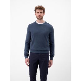 Lerros Herren Lerros Strickpullover mit Rippb&uuml;ndchen schwarz 3XL