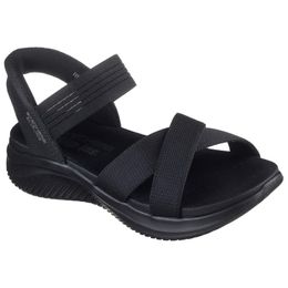 Skechers Damen Sandale &raquo;ULTRA FLEX 3.0-NEVER BETTER&laquo; Freizeitschuh, Sandale mit Slip-In Funktion schwarz 41
