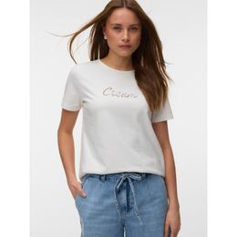 V&eacute;ro Moda Vero Moda Damen Kurzarmshirt &raquo;VMMIRANDA SIF SS TOP BOX JRS&laquo; Baumwolle, regular fit M