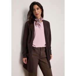 Tamaris Damen Strickjacke &raquo;mit Taschen, aus weicher Viskosemischung&laquo; perfekt f&uuml;r laue Sommerabende braun 44/46