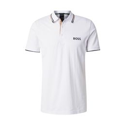 BOSS Performance Shirt 'Paddy Pro' male size L Cream / Navy