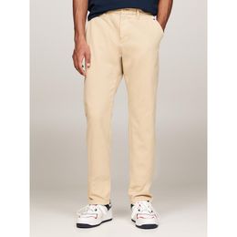 Tommy Jeans Herren Chinohose &raquo;TJM RYAN TWILL CHINO&laquo; mit Logo-Patch gold 30, L&auml;nge 34