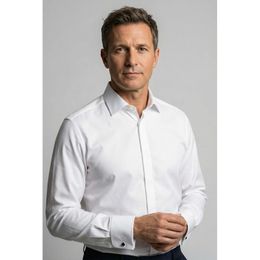 OLYMP Herren OLYMP Smokinghemd &raquo;Level Five body fit&laquo; Umschlagmanschetten,verdeckte Knopfleiste beige 41, N-Gr