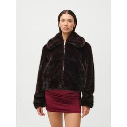 Leger Damen LeGer Fellimitatjacke &raquo;Catherine, LeGer by Lena Gercke&laquo; braun 40