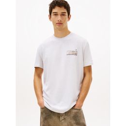 Tommy Jeans Herren T-Shirt &raquo;TJM REGULAR GYM BLOCK&laquo; mit Rundhalsausschnitt wei&szlig; XL