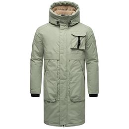 Stone Harbour Wintermantel 'Cyriaan XX' Herren Gr&ouml;&szlig;e XL pastellgr&uuml;n