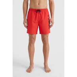 O`Neill O'neill Herren O'Neill Badeshorts &raquo;CALI 16'' SWIMSHORTS&laquo; mit seitlichen Eingrifftaschen und Ges&auml;&szlig;tasche rot XXL, N-Gr