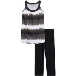 bonprix Damen bonprix Jerseykleid Set, 2 tlg. mit Capri-Leggings in 3/4-L&auml;nge 36/38 (S), N-Gr