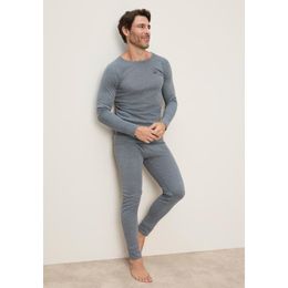 Polarino Herren Thermounterhemd &raquo;hoher W&auml;rmer&uuml;ckhalt und atmungsaktiv&laquo; Set, mit Thermounterhose, 2 Stk. "Skiw&auml;sche-Set", Skiunterw&auml;sche XXL (60/62), 2