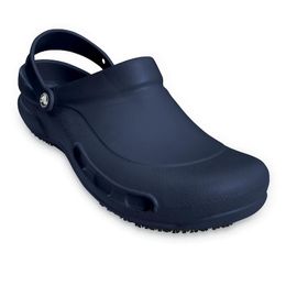 Crocs Damen Berufsschuh &raquo;BISTRO&laquo; Clog f&uuml;r Gastronomie, Pflege, Krankenhaus mit geschlossenem Fu&szlig;bereich blau 38