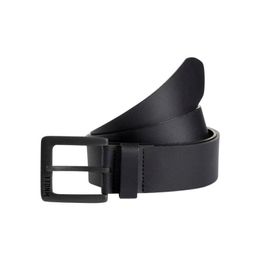 Tom Tailor Denim Herren Tom Tailor Denim Lederg&uuml;rtel &raquo;TTDSAM&laquo; 4 cm breit, Herreng&uuml;rtel, Klassisch und Casual schwarz 90