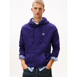 Tommy Jeans Herren Hoodie &raquo;TJM REG BADGE HOODIE EXT&laquo;, Mit Rundhalsausschnitt lila L