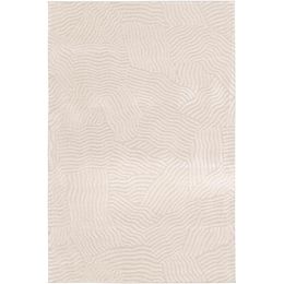 OTTO home Teppich &raquo;Segovia, Supersoft, 3D- Design, weiche Haptik, modernes Design&laquo; rechteckig 9 mm H&ouml;he Hoch-Tief-Struktur, Wohnzimmer, Esszimmer, 