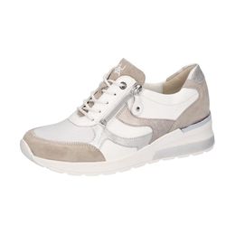 Waldl&auml;ufer Waldl&auml;ufer Damen Keilsneaker &raquo;H-CLARA&laquo; , Schn&uuml;rer, Halbschuh, Komfortschuh, mit herausnehmbarer Einlage silber 5 (38)